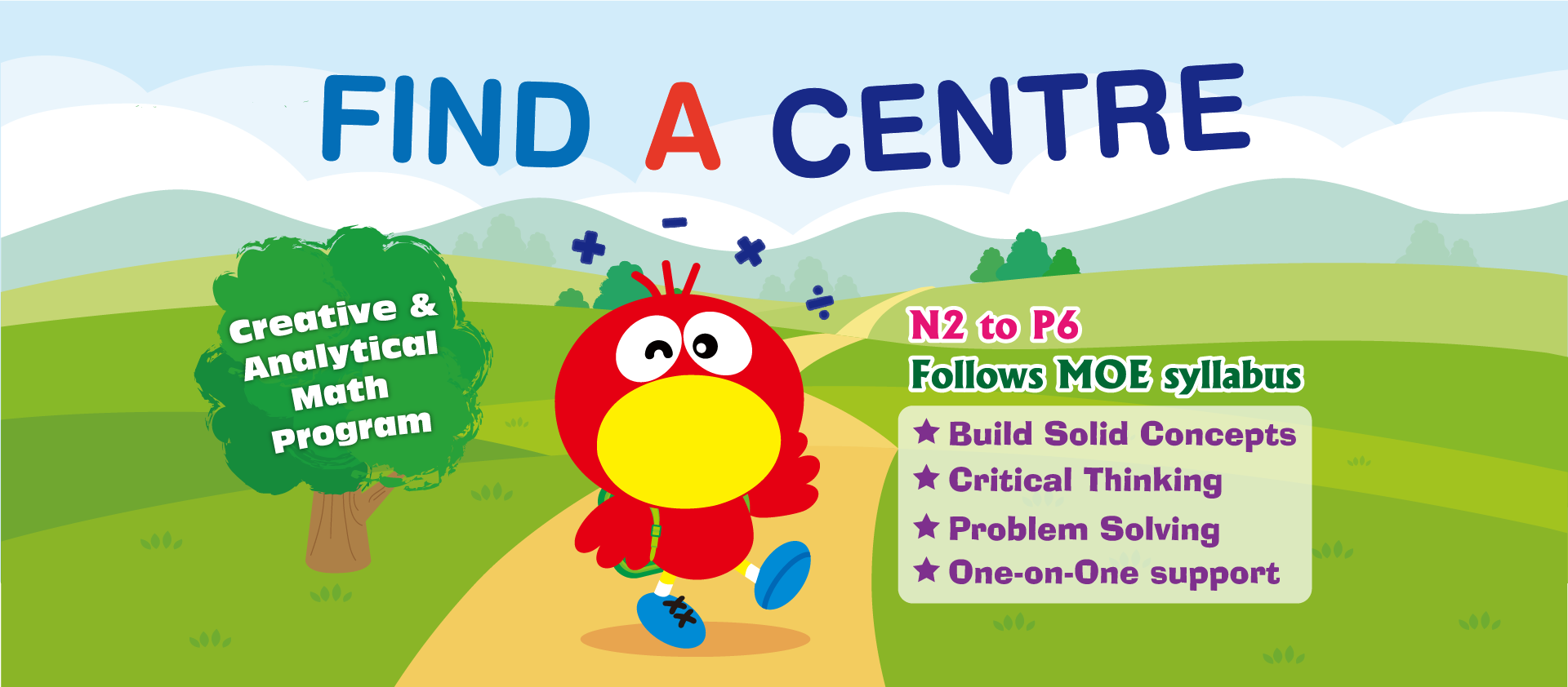 Find A Centre - MPM math Pro